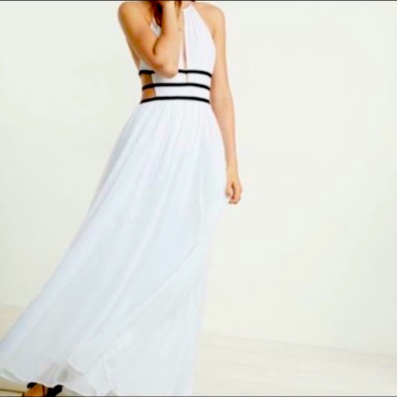 Express | Dresses | Hp Nwt Express White Maxi Dress | Poshmark